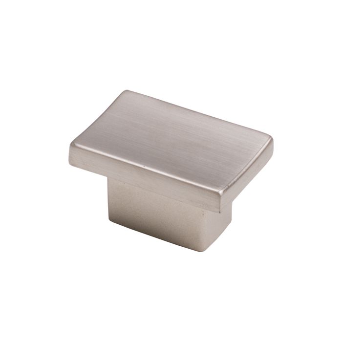 Møbelknop "Block" Rustfri Look - Beslagsbutikken