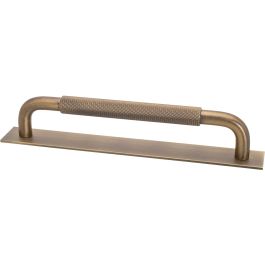 Køkkengreb 'Raw-Base-128' Bronze Riflet - Beslagsbutikken